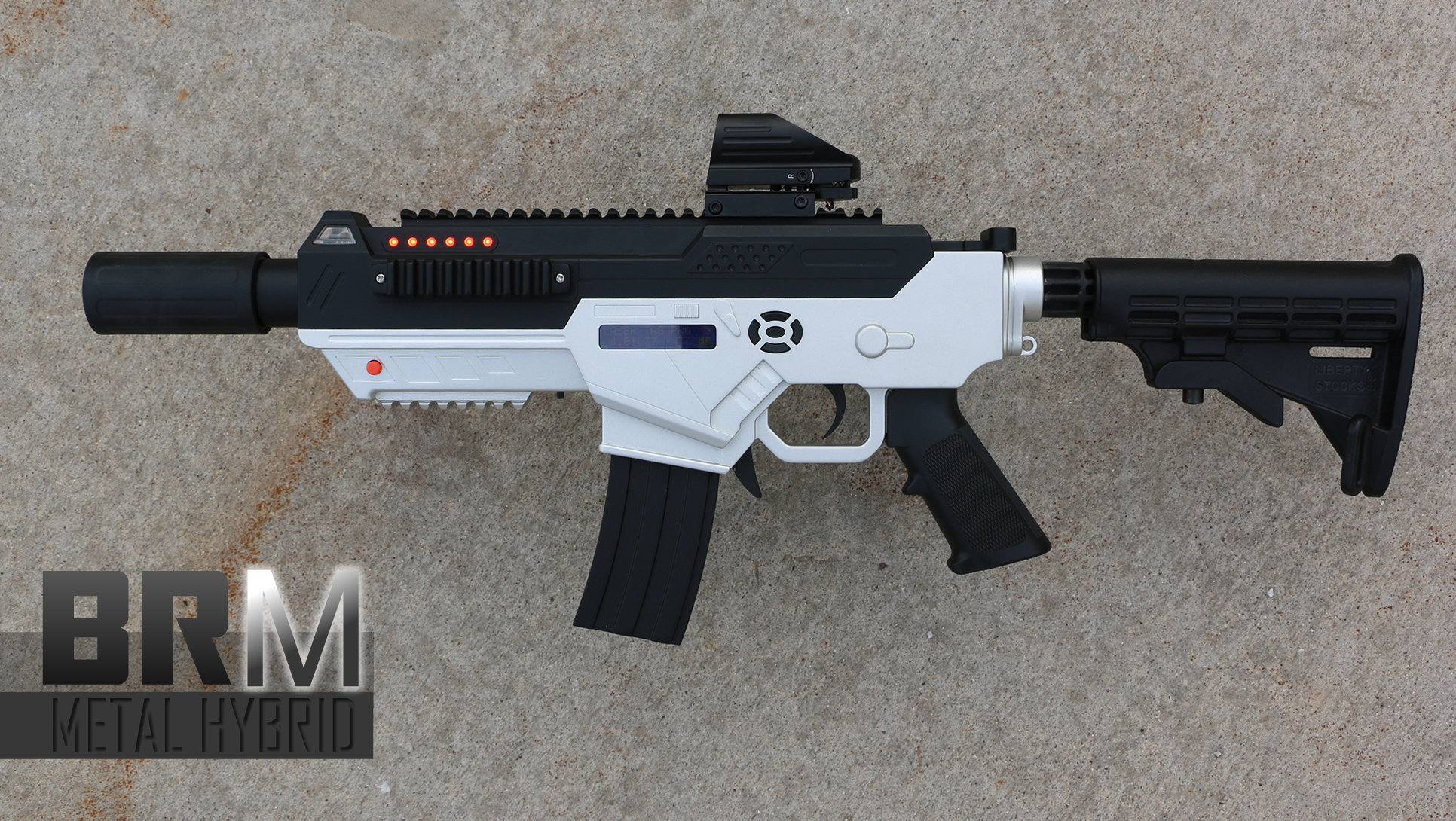 BRM Metal Hybrid Laser Tag Gun Laser Tag Pro Indoor Outdoor BRM Metal Hybrid Laser Tag Gun Laser Tag Pro Indoor Outdoor