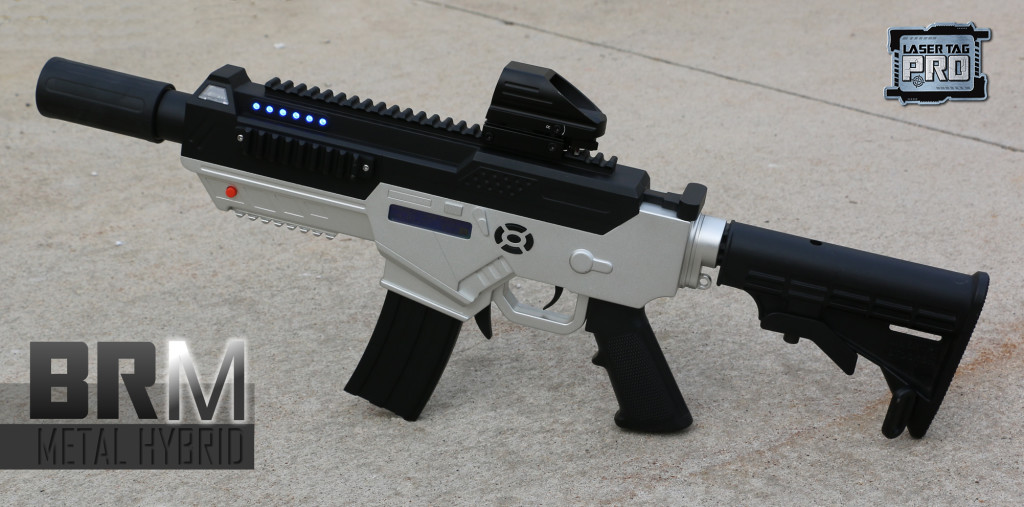 BRM – Metal Hybrid Laser Tag Gun – Laser Tag Pro – Indoor Outdoor ...